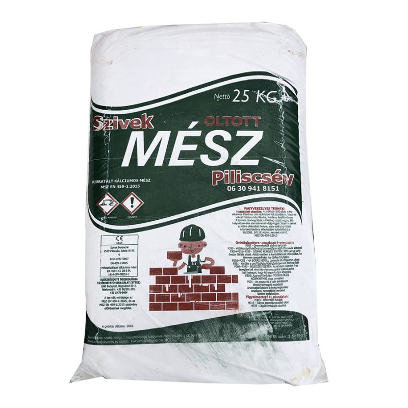 Oltott mész 25kg - Már-Team