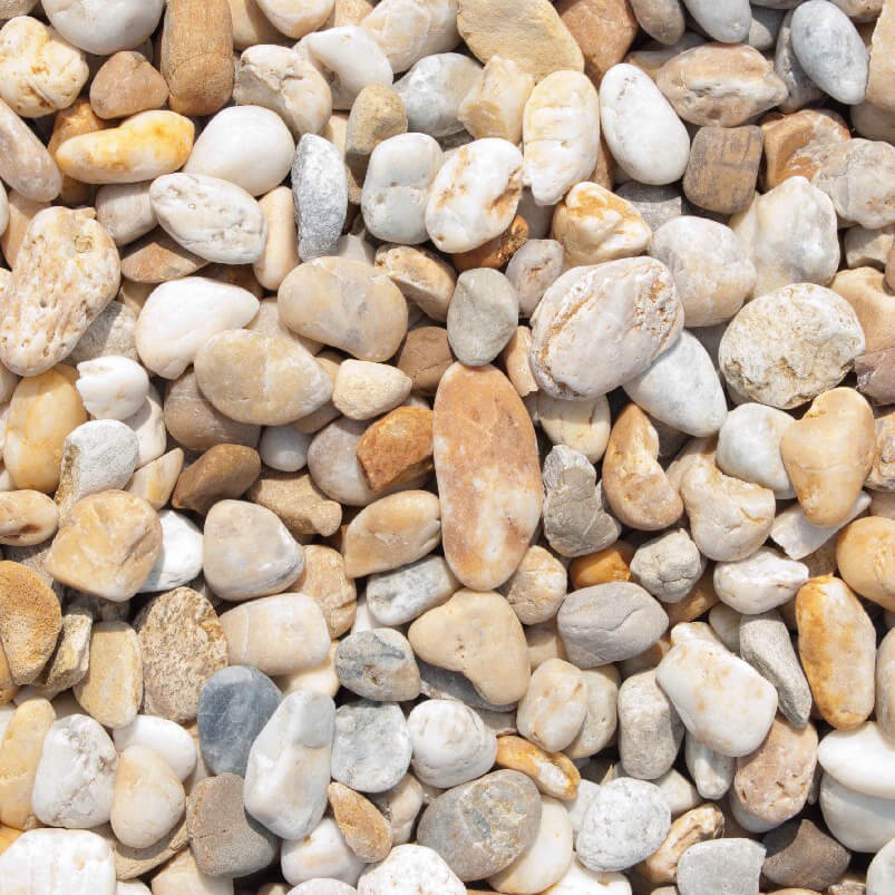 Scherf Folyami kavics színes 16-32 mm 25 kg - Már-Team